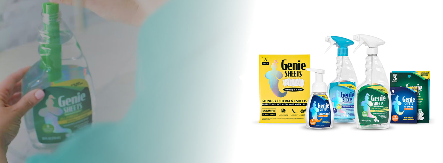 Genie Sheets - Eco-Friendly Dissolvable Cleaning Sheets – Bonsai