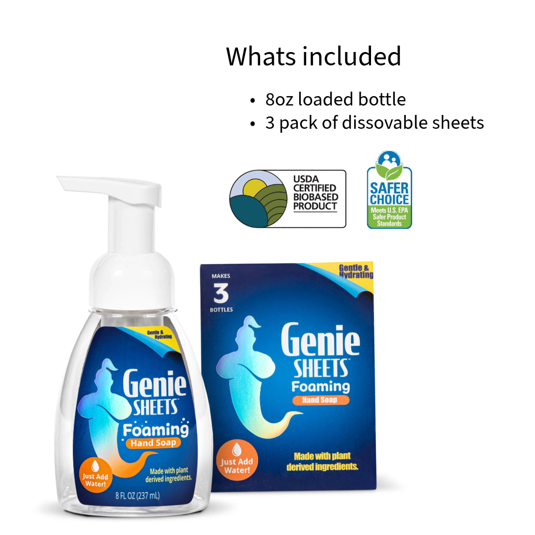 Genie Sheets - Foaming Hand Soap – Bonsai